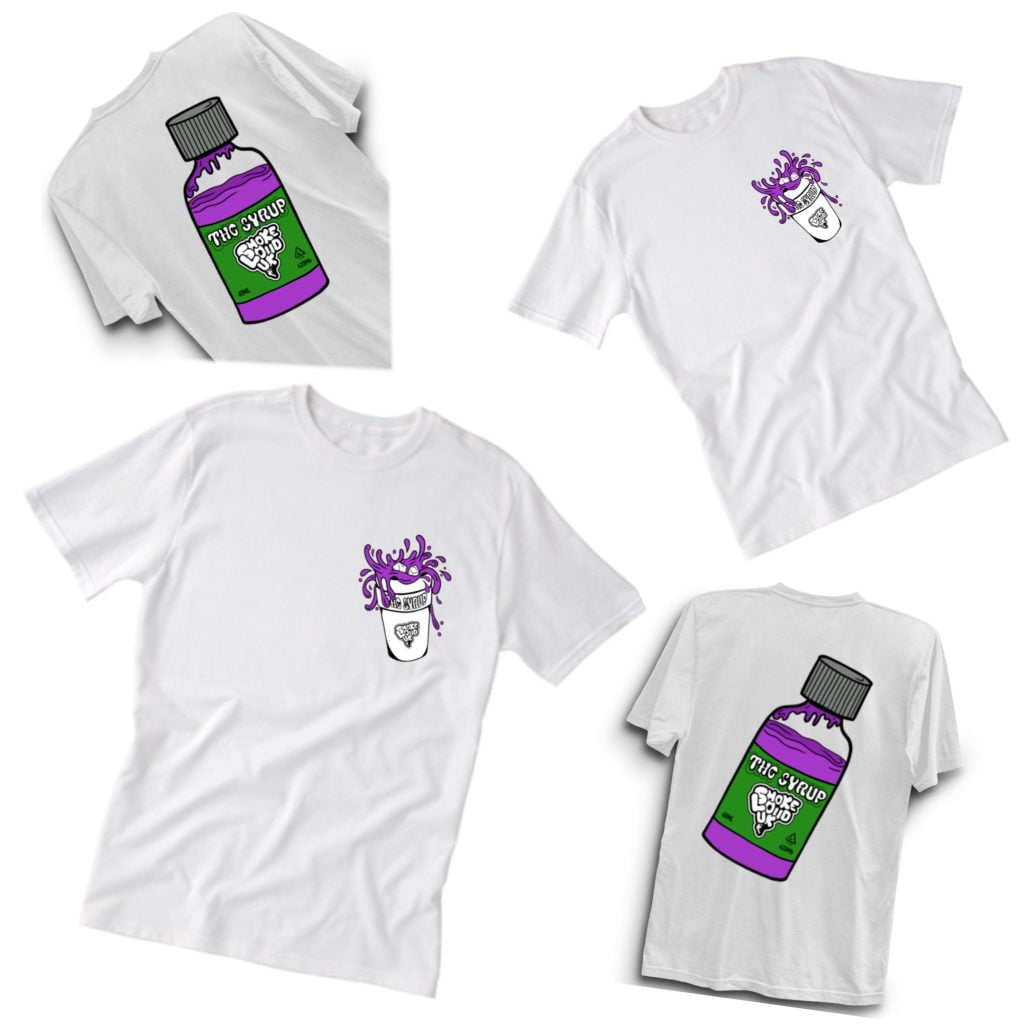 Smoke loud syrup T-shirt – Smoke Loud UK